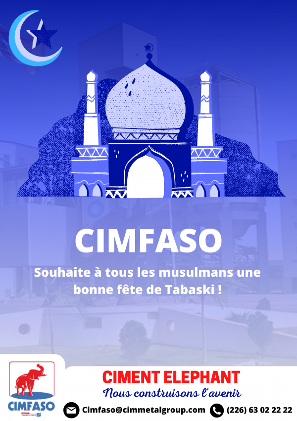 CIMFASO vous souhaite une Bonne Fête de Tabaski! - CIMMETALGROUP
