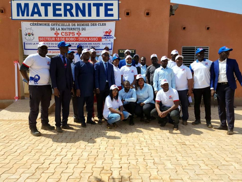 Don d’une maternité aux habitants de Bobo-Dioulasso - CIMMETALGROUP